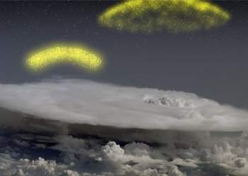 Tempestades expelem antimatéria para o espaço