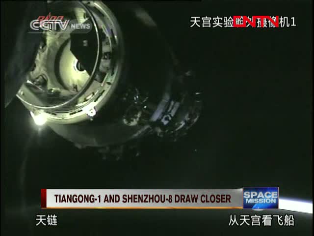 Shenzhou-8 e TianGong-1 realizam segunda acoplagem automática em órbita