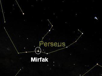 Mirfak, por que te chamam assim?