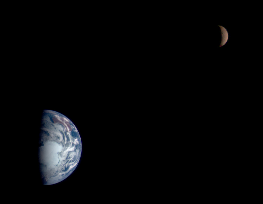 Sonda registra em vídeo pela primeira vez Lua orbitando a Terra