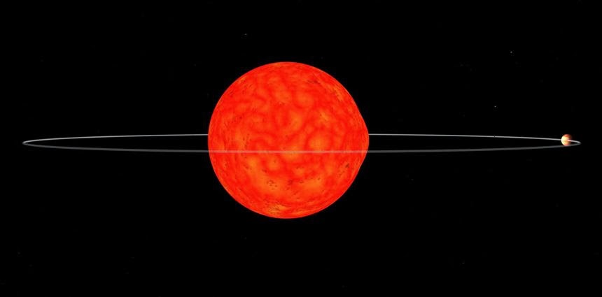 Exoplaneta Kepler-91b vai morrer
