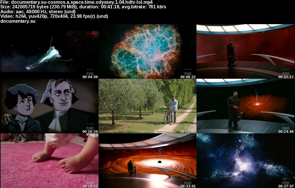 Cosmos – quarto episódio