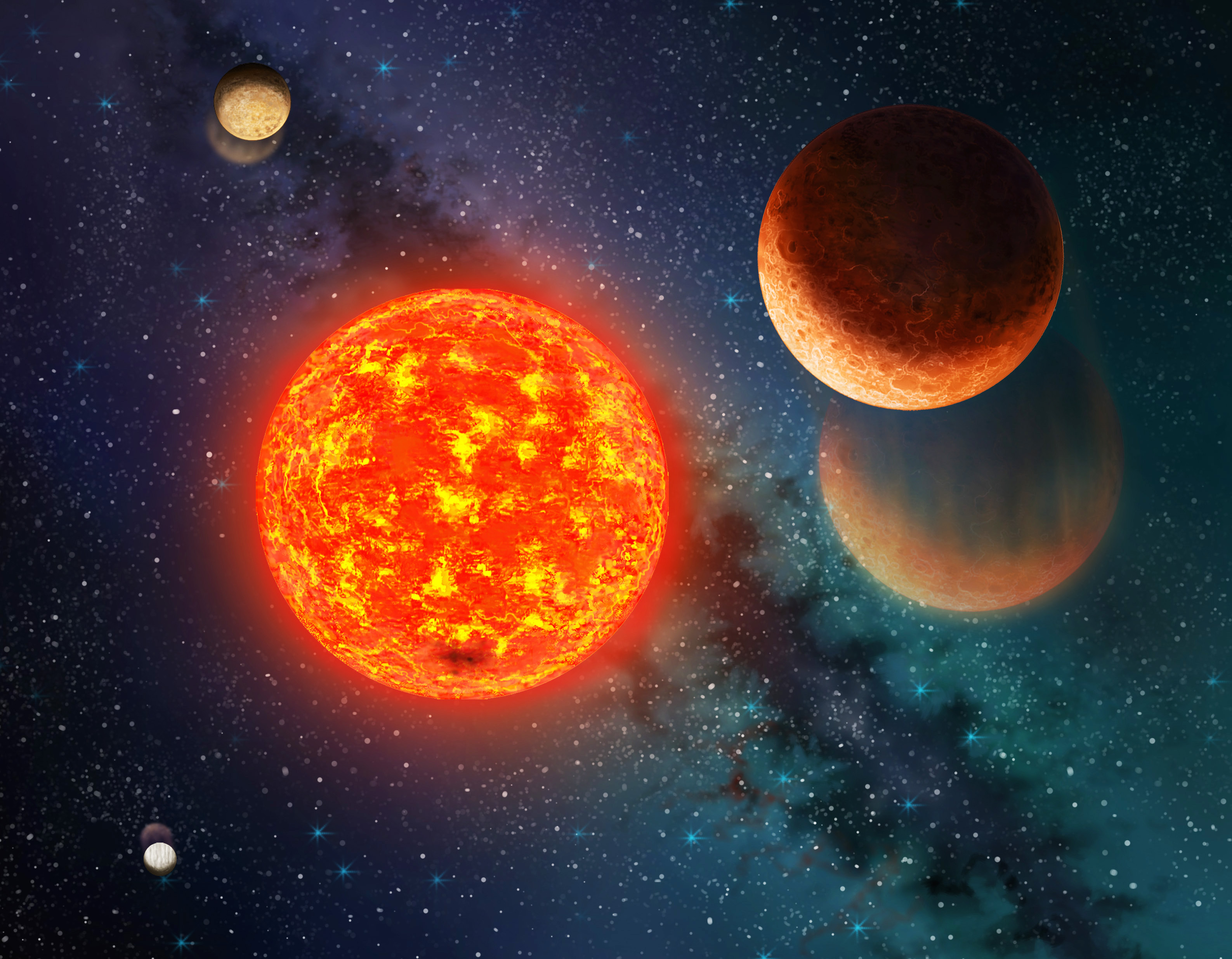 Descoberto Exoplaneta com Massa e Diâmetro Semelhantes a Marte