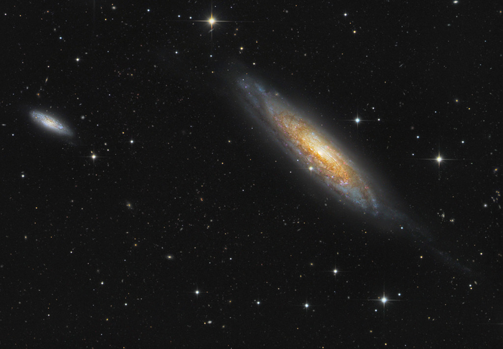 NGC 134 na constelação do Escultor por Volker Wendel