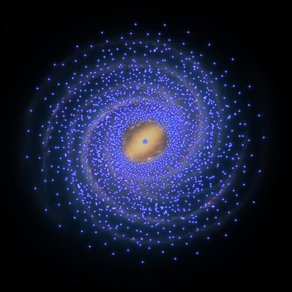 Astrônomos detectam um vazio de estrelas Cefeidas no coração da Via ...