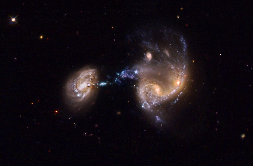 Uma ilusão de ótica (Arp 194)