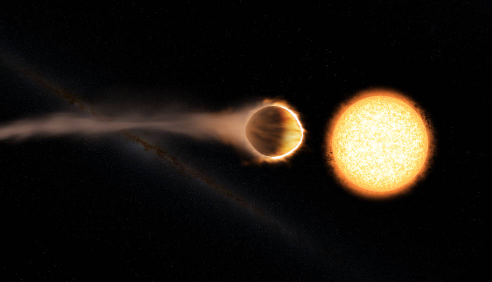 Hubble descobre estratosfera em exoplaneta