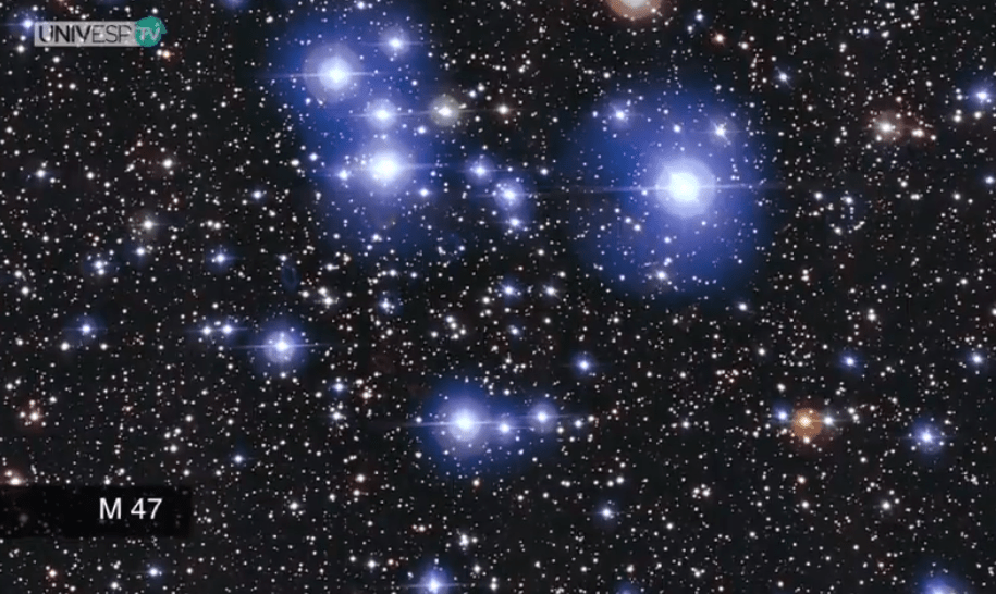 Catálogo de Messier: M47 e os Aglomerados na Popa
