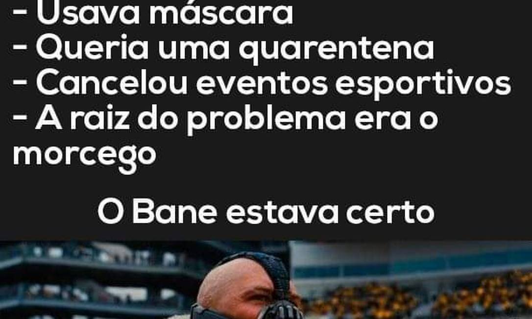 Bane estava certo?
